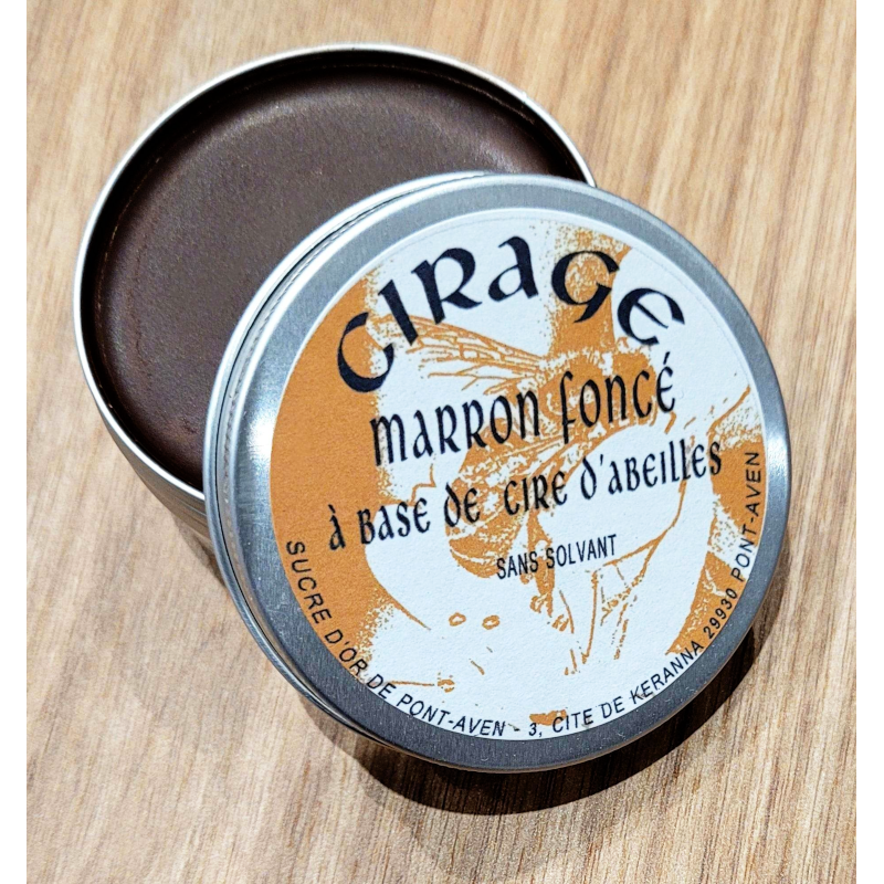 Cirage naturel cire d'abeilles Sucre d'Or de Pont-Aven